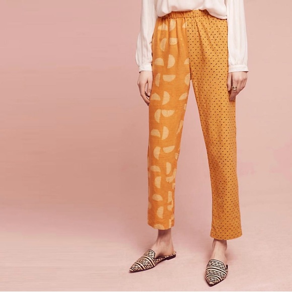 Po-em | Pants & Jumpsuits | Poem Two Tone Hand Loomed Pants | Poshmark